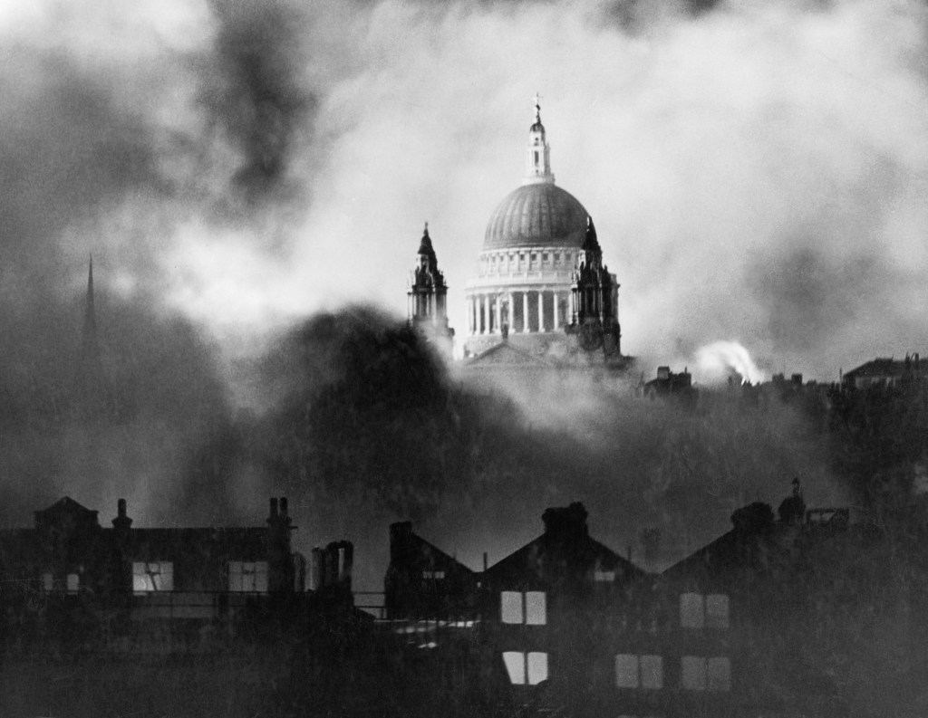St Paul's Survives: Iconic Photograph of St Paul's Cathedral in London ...