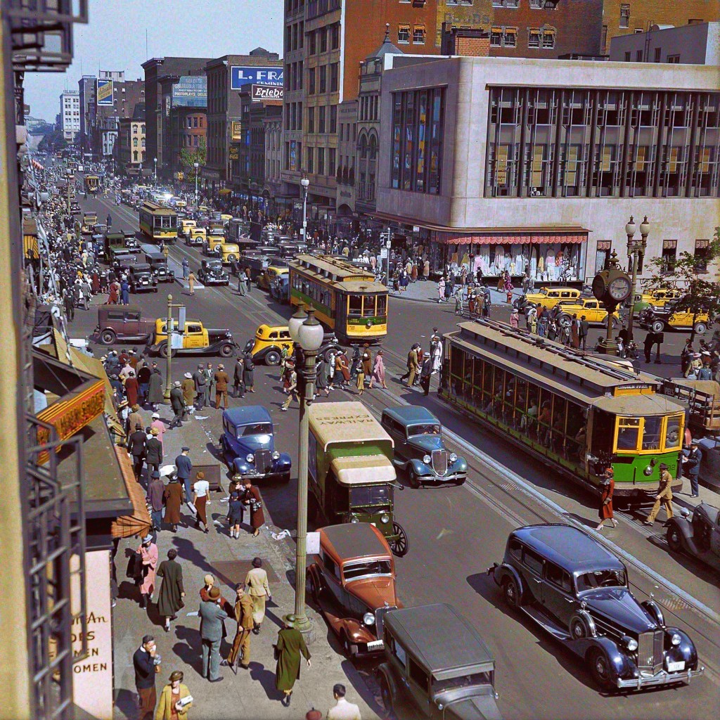 Photos of the United States in the 1930s and 1940s in Color ...